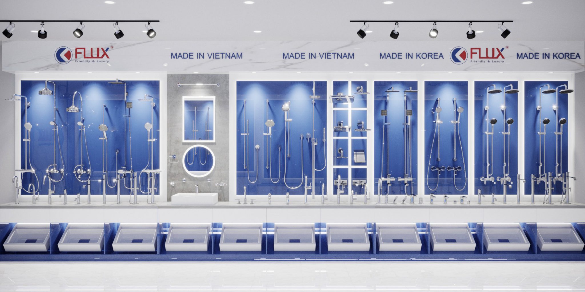 Tháng 2/2022 FLux triển khai thêm 2 showroom cho Nhà phân phối tại TP ...